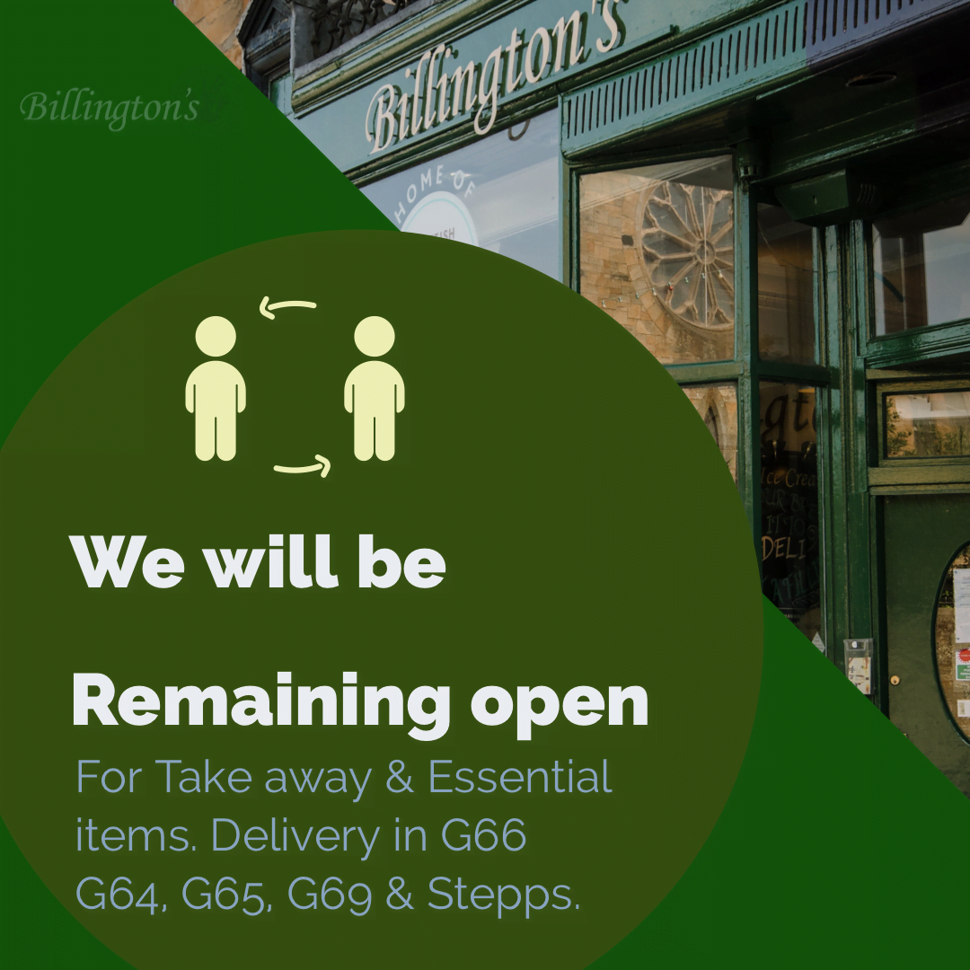 Billington's of Lenzie | Multi-Award Winning Deli